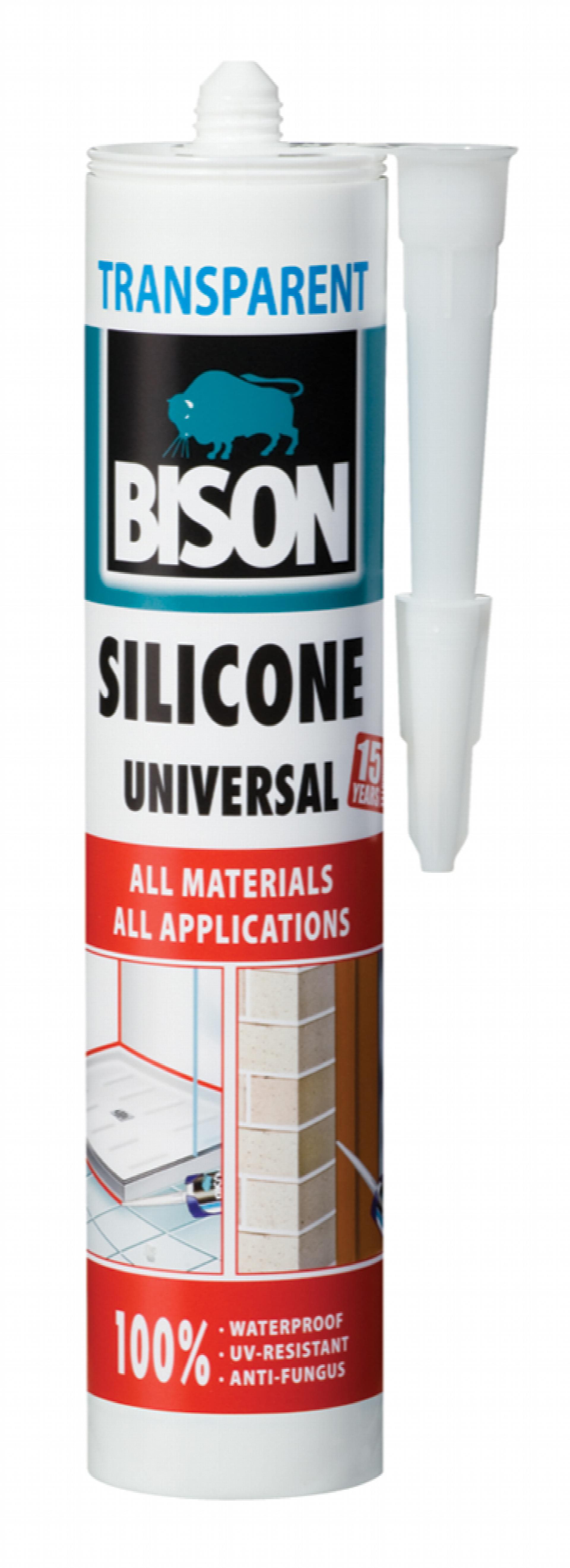BISON Silicone Universal Trans 280 ml 144085 - 144085