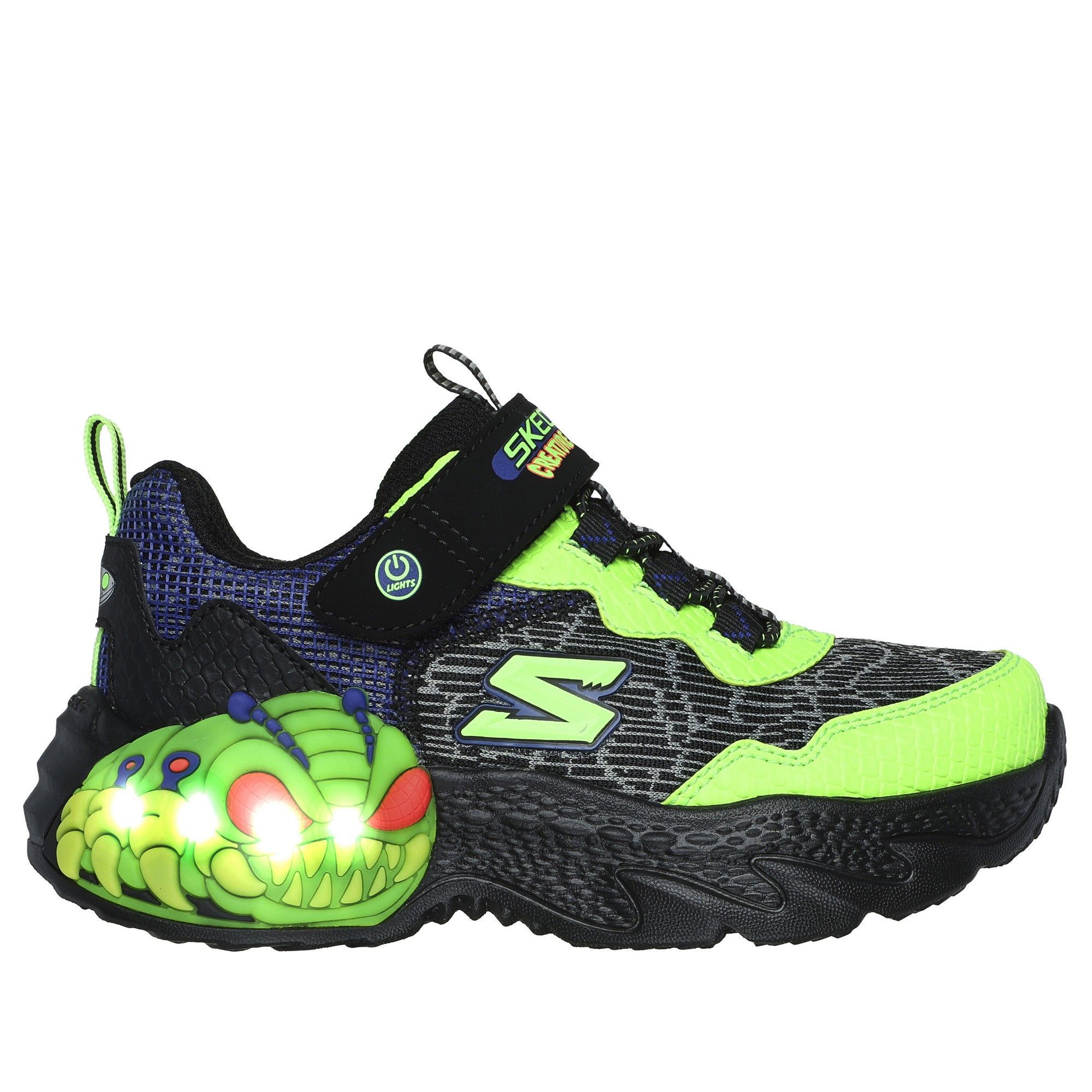 SKECHERS Patike creature-lights - 400617L-BKLM