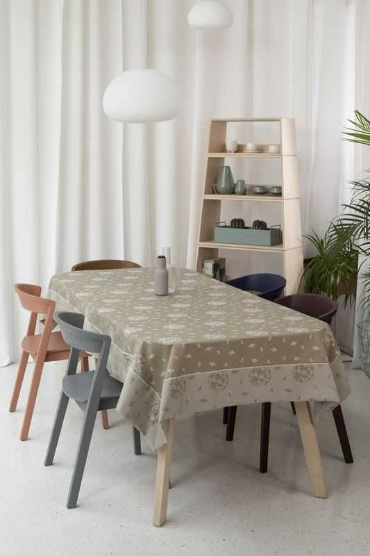 STEFAN Stolnjak Safir 140x180cm mink - 486-mink