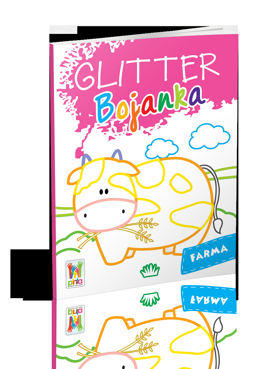 Glitter bojanka- Farma - COM40872