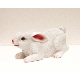 DEKOR DOM Uskršnja dekoracija 32cm Beli zec - 024291