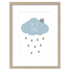 DEKOR DOM Slika sa ramom Kids 27x37cm Cloud Blue - 022879