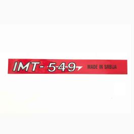 888 CAR ACCESSORIES Nalepnica "imt 549" velika - 10418APT