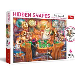 TREFL Puzzle Hidden Shapes Game Night - 1.086 delova - 103774-T10749