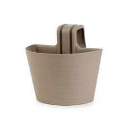 Žardinjera siena mono 30cm, moka boja - 110470