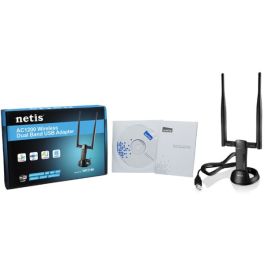 NETIS WF2190 AC1200 Dual Band 2.4+5Ghz, 2x5dB, USB ADAPTER - 42996