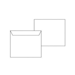 Koverta B5 176x250mm bela samolepljiva - 0203