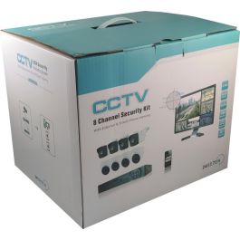 GEMBIRD Kamera set CAM-IP5MP-POEKITXM8W, 5 mpix set full color IP 8 ...