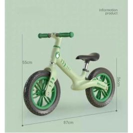 WINNER BIKE BIC.12 BALANCE BIKE GREEN - BCK0409