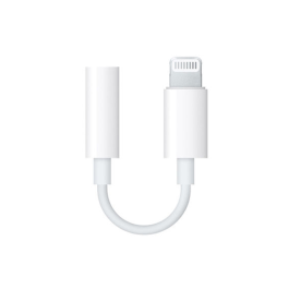 Adapter iPhone lightning na 3.5mm HQ za slusalice beli - 91052