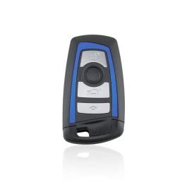 888 CAR ACCESSORIES Kućište oklop ključa 4 dugmeta za BMW sa plavim ...