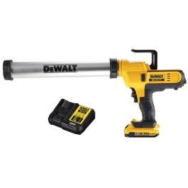 DeWALT Aku pištolj za silikon 18V 1 x 2,0 Ah DCE580D1 - DCE580D1