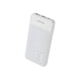 DENMEN Power bank DP09, 10000mAh, bela - 1360196
