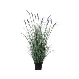 Ukrasna veštačka biljka Lavanda u saksiji, 96cm - KA811615