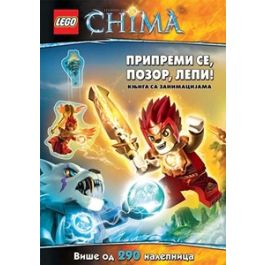 LEGO® CHIMA - Pripremi, se pozor, lepi! 290 nalepnica - LAS 203