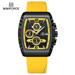 Naviforce Muški ručni sat Kvarcni mehanizam Žuti NF8025 - NF8025 ŽUTI