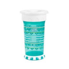 ELFI Šolja magična neprosipajuća TRENDY BABY, 360 ml - RK78-zelena