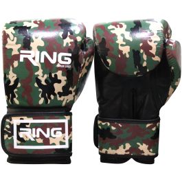 RING rukavice za boks 10 OZ kozne - RS 3311-10 army - 2973