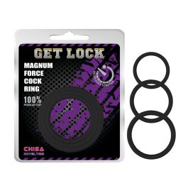 Set od 3 prstena MAGNUM FORCE COCK RINGS - CN-240301776