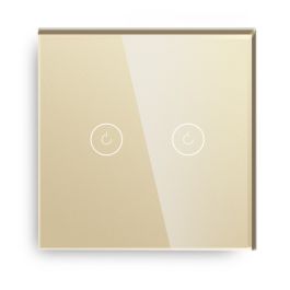 EXESHOP 2G1W 300W Zlatni (TOUCH SWITCH) - SS043