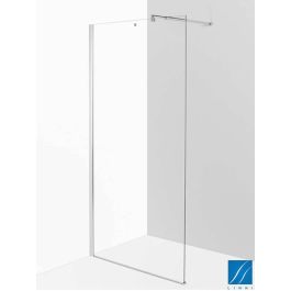 Linni Tuš paravan walk-in Elegance 130x200cm 8mm providno staklo ...