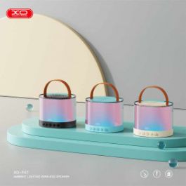 XO Zvučnik F47 sa mikrofonom RGB, plava - 24719