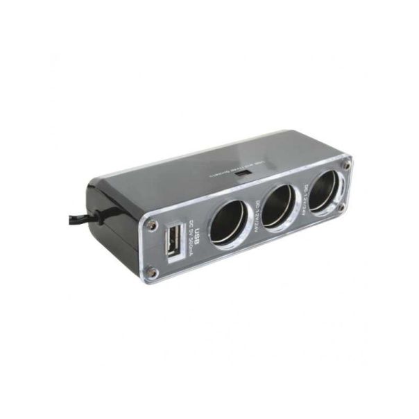 SAL Razdelnik Auto punjač sa USB punjačem SA023 - 134751