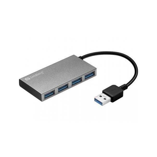 Sandberg USB HUB 4 port Pocket USB 3.0 133-88 - 138618