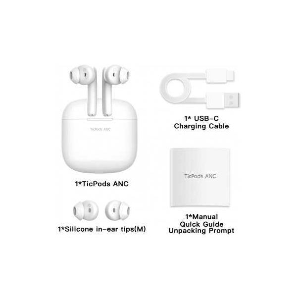 MOBVOI Bežične bubice ANC, bela - 148045