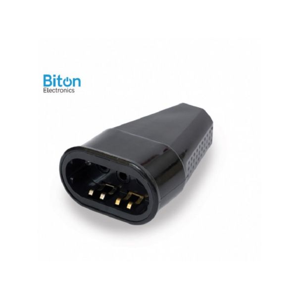 BITON ELECTRONICS Trofazna prenosna priključnica, crna - 155594