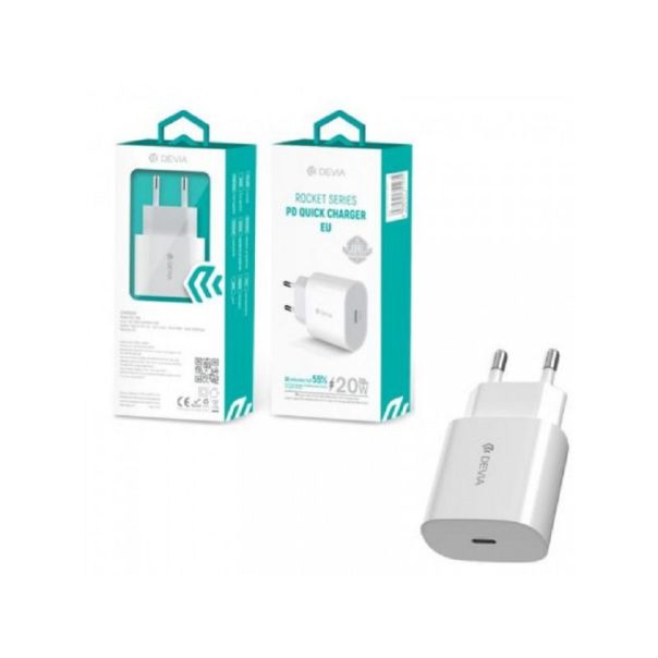 DEVIA Adapter Smart Series PD Quick Charger 20W Type-C - 156697