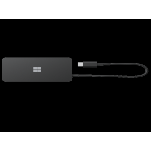 MICROSOFT Adapter USB-C Travel Hub USB-C3.2/USB-A/Eth/HDMI/VGA - 1E4-00003