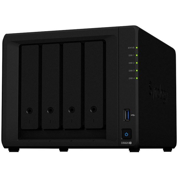 Synology DiskStation DS920+, Tower, 4-Bays 3.5'' SATA HDD/SSD, 2 x M.2 ...