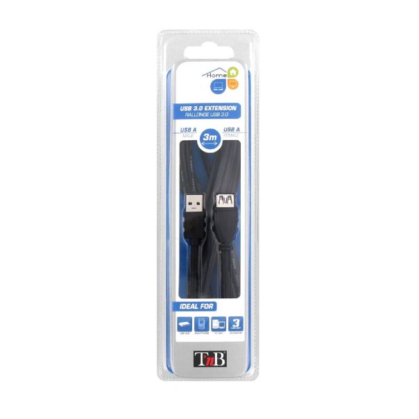 TNB Produžni kabel, USB A na USB A, 3m - 29140-1