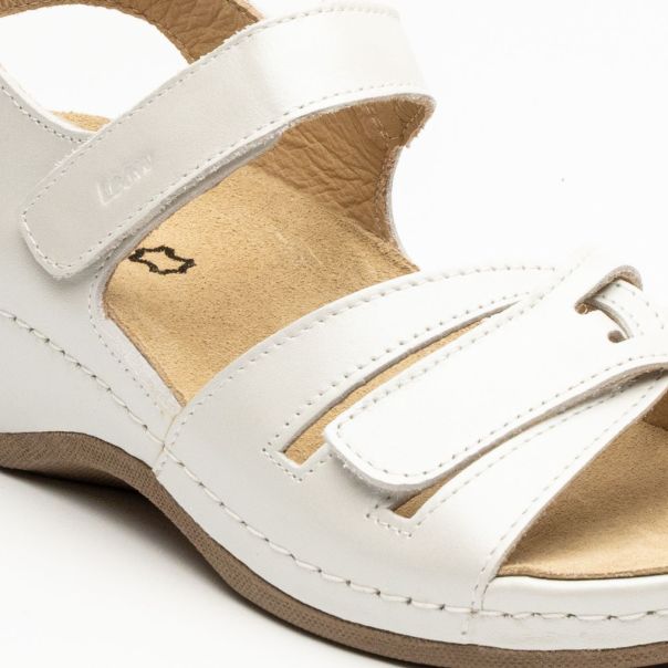 LEON Ženska sandala Aurora III-bela - 2021-BE