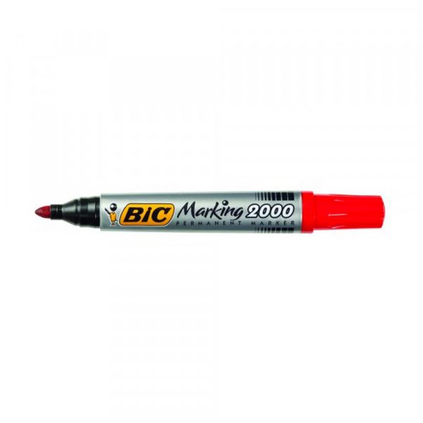 Permanent markeri BIC 2000 obli crveni - 0096