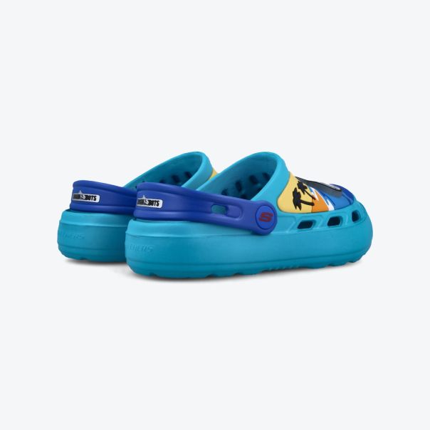 SKECHERS Papuce Illumi Shark Bp - 406711L-TLBL