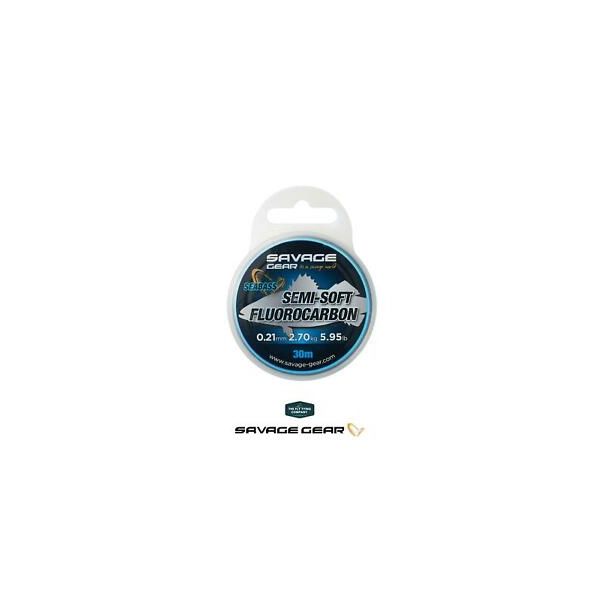 SAVAGE GEAR FLUOROCARBON SG SEMI-SOFT LRF 0,14MM , 30M - 5SGF 74495