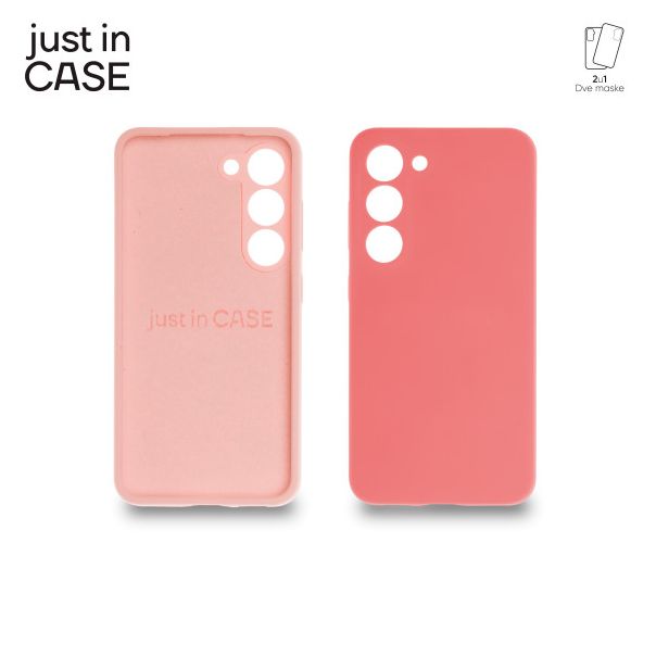 JUST IN CASE 2u1 Extra case MIX PLUS paket pink za S23 - MIXPL216PK