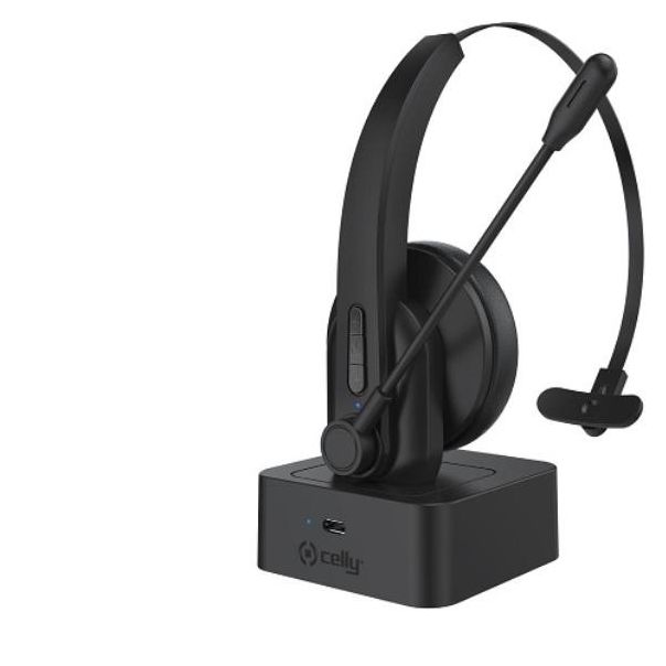 CELLY Wireless slušalica sa mikrofonom - SWHEADSETMONOBK