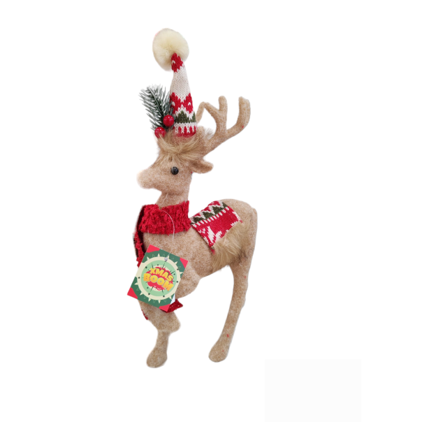 Novogodišnja figura Irvas 33 cm 70430 - 70430