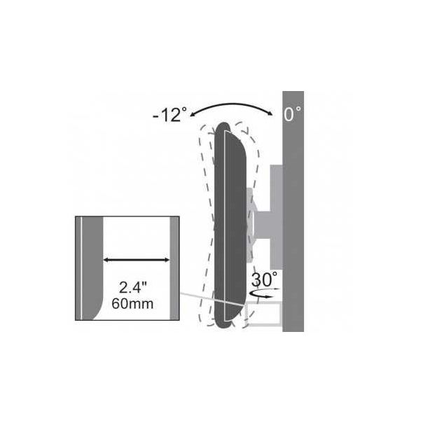 S-BOX Nosač za televizor LCD-900B, zidni - 74285