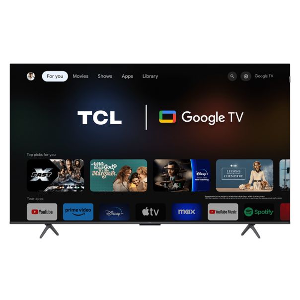 TCL Televizor 75C655, Ultra HD, Google TV Smart - 75C655