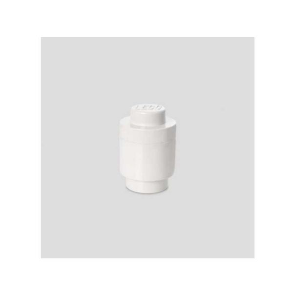 LEGO Kutija za odlaganje, okrugla - bela - 86589