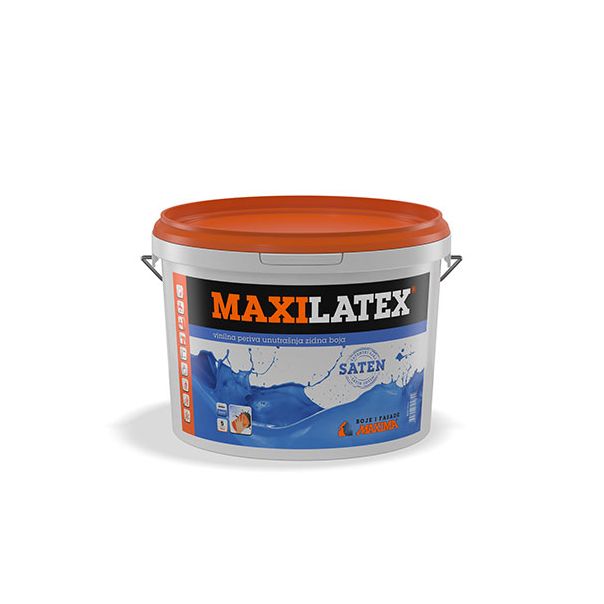 MAXIMA Boja za krečenje Maxilatex Saten bela 5l - 5-D-07064
