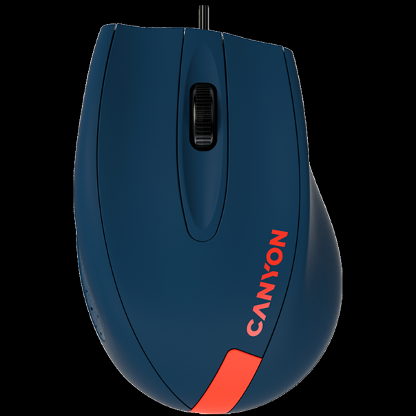 CANYON M-11 Wired Optical Mouse with 3 keys DPI 1000 - CNE-CMS11BR