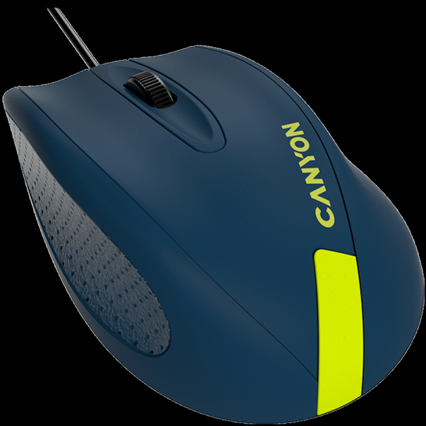 CANYON Wired Optical Mouse with 3 keys, DPI 1000 With 1.5M USB cable ...