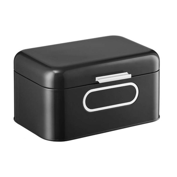 DAJAR Kutija za hleb 30x18,5x15,5 cm crna - DJ68931