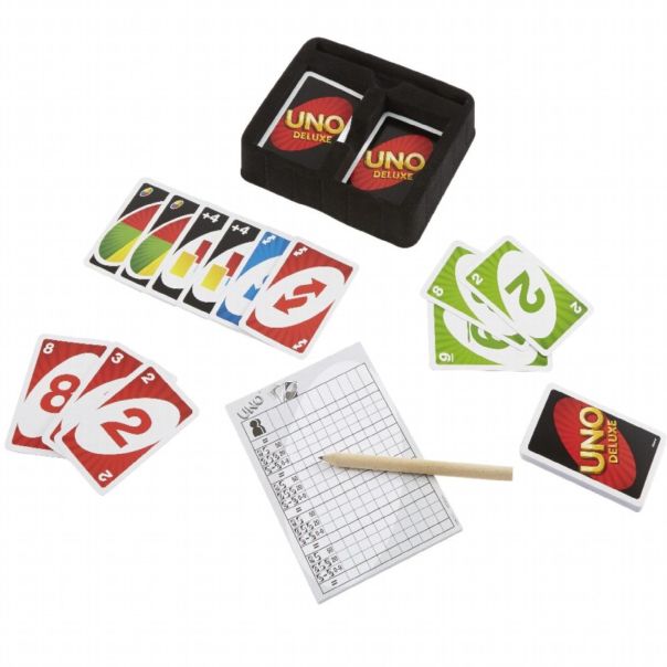 MATTEL GAMES Uno karte Delux - K0888