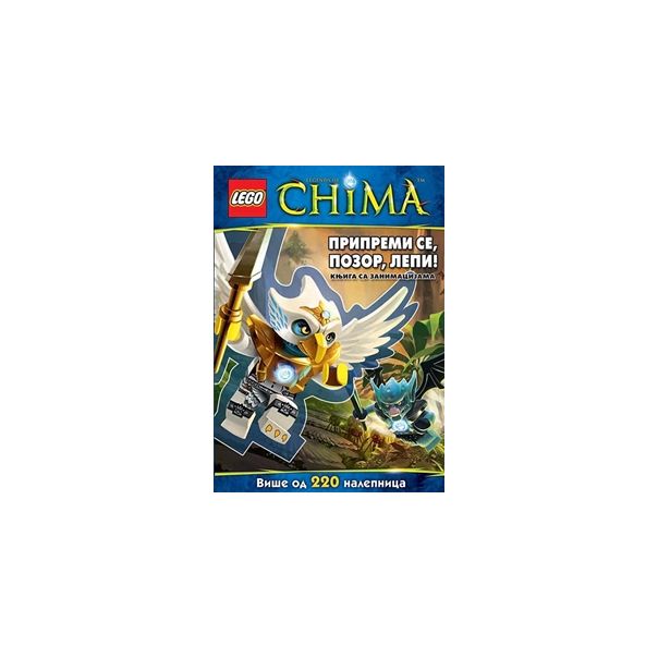 LEGO® CHIMA - Pripremi, se pozor, lepi! 220 nalepnica - LAS 202
